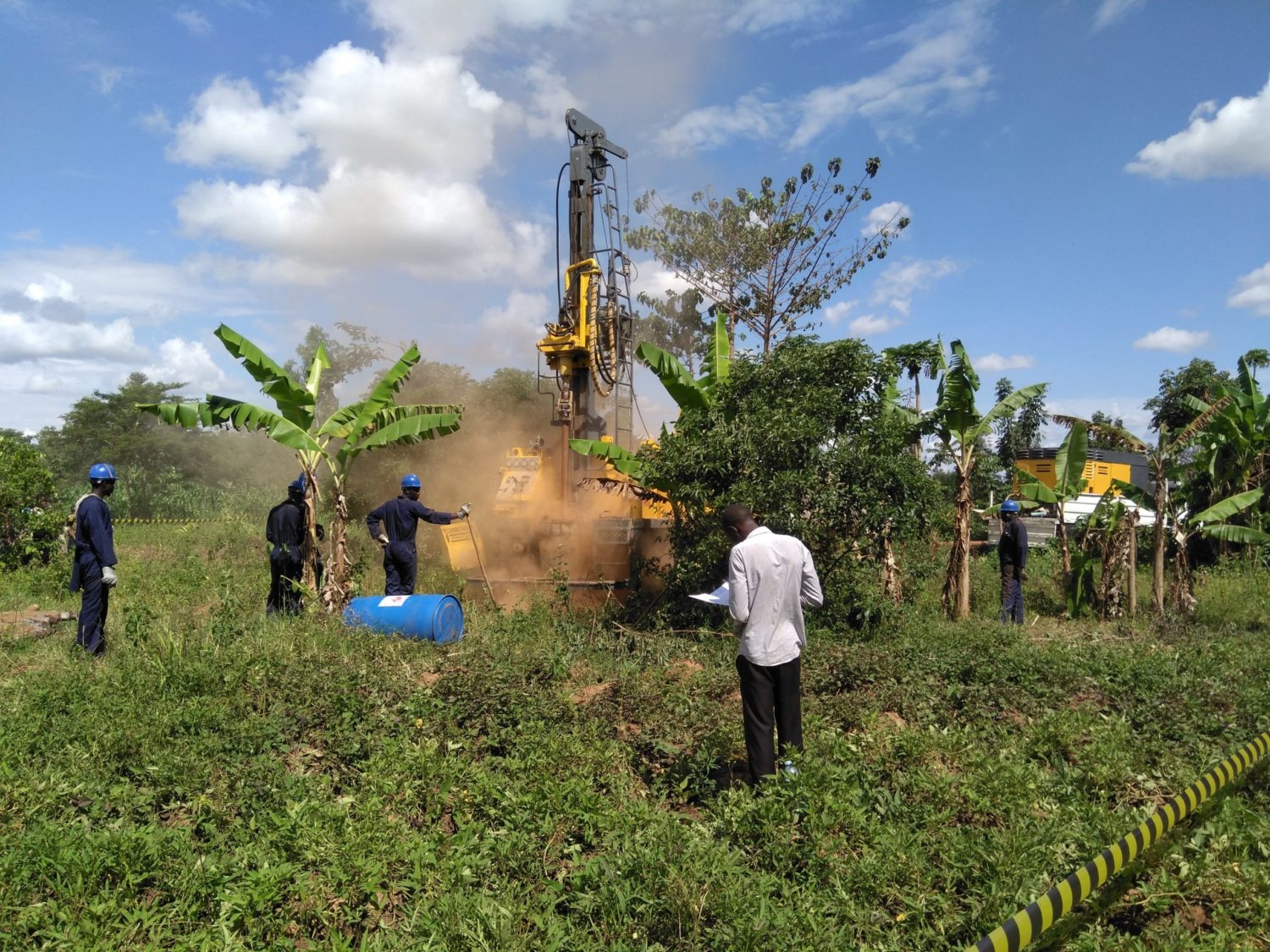 Rural Ugandan community rejoices at “miracle” water discovery. - GOAL ...