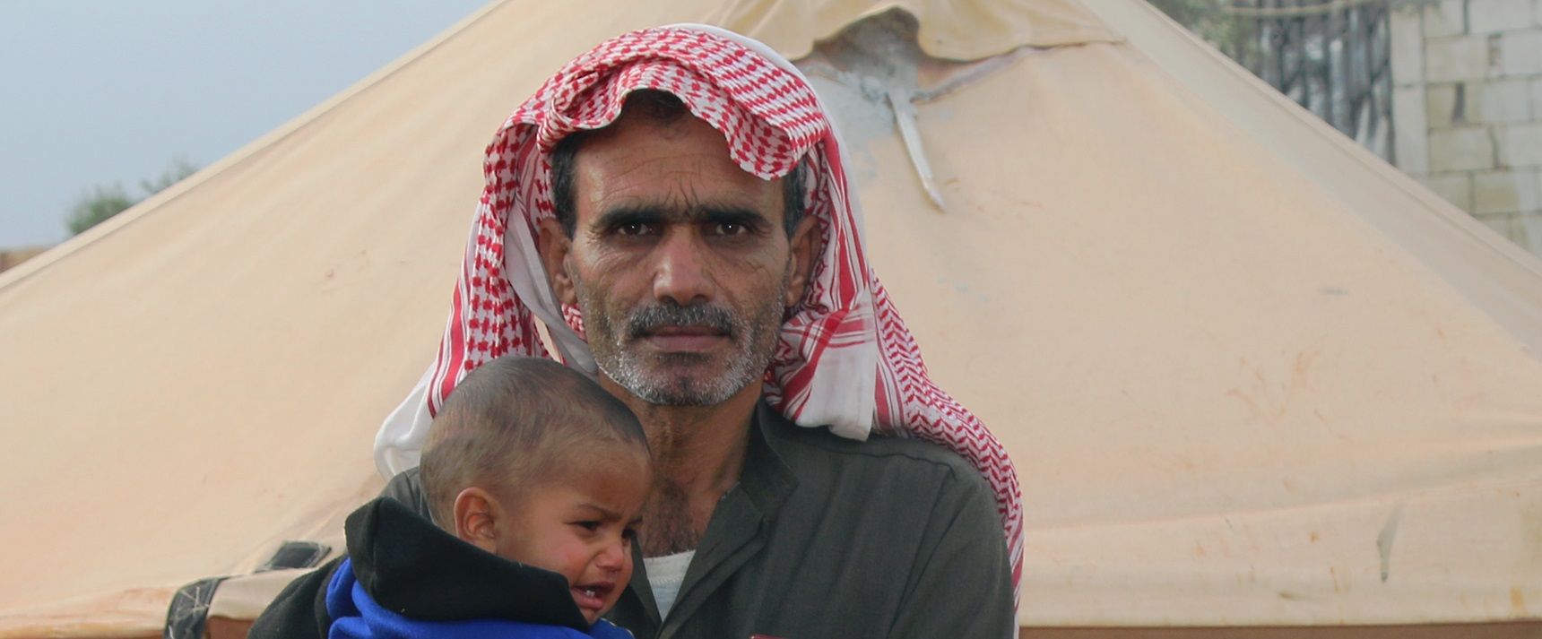 Surviving Winter in a Tent: Abu Khaled’s Story - GOAL Global