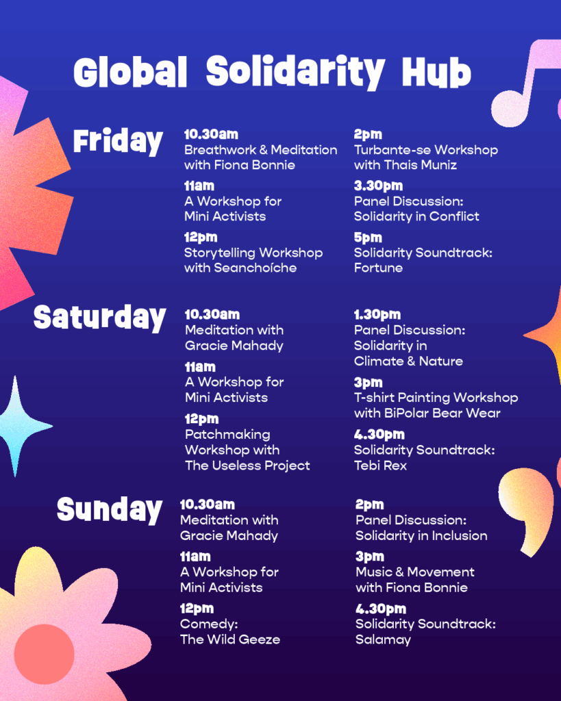 Global Solidarity Hub Returns to All Together Now Festival 2025 - GOAL ...